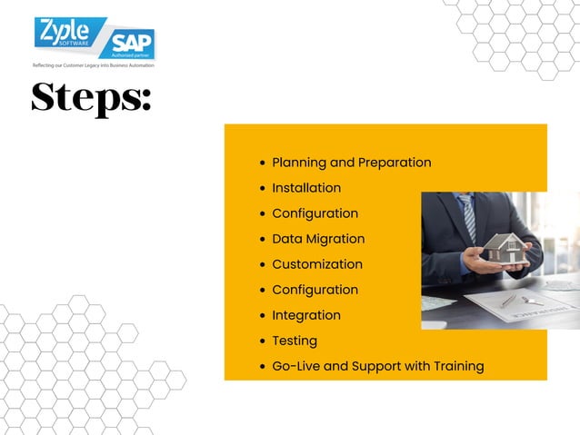 sap implementation steps with process - Zyple Software | PDF