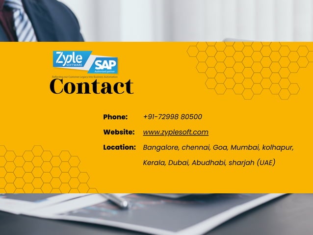 sap implementation steps with process - Zyple Software | PDF