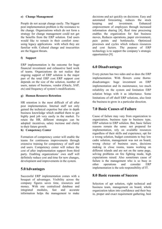 ERP implementation A Complete Guide | PDF