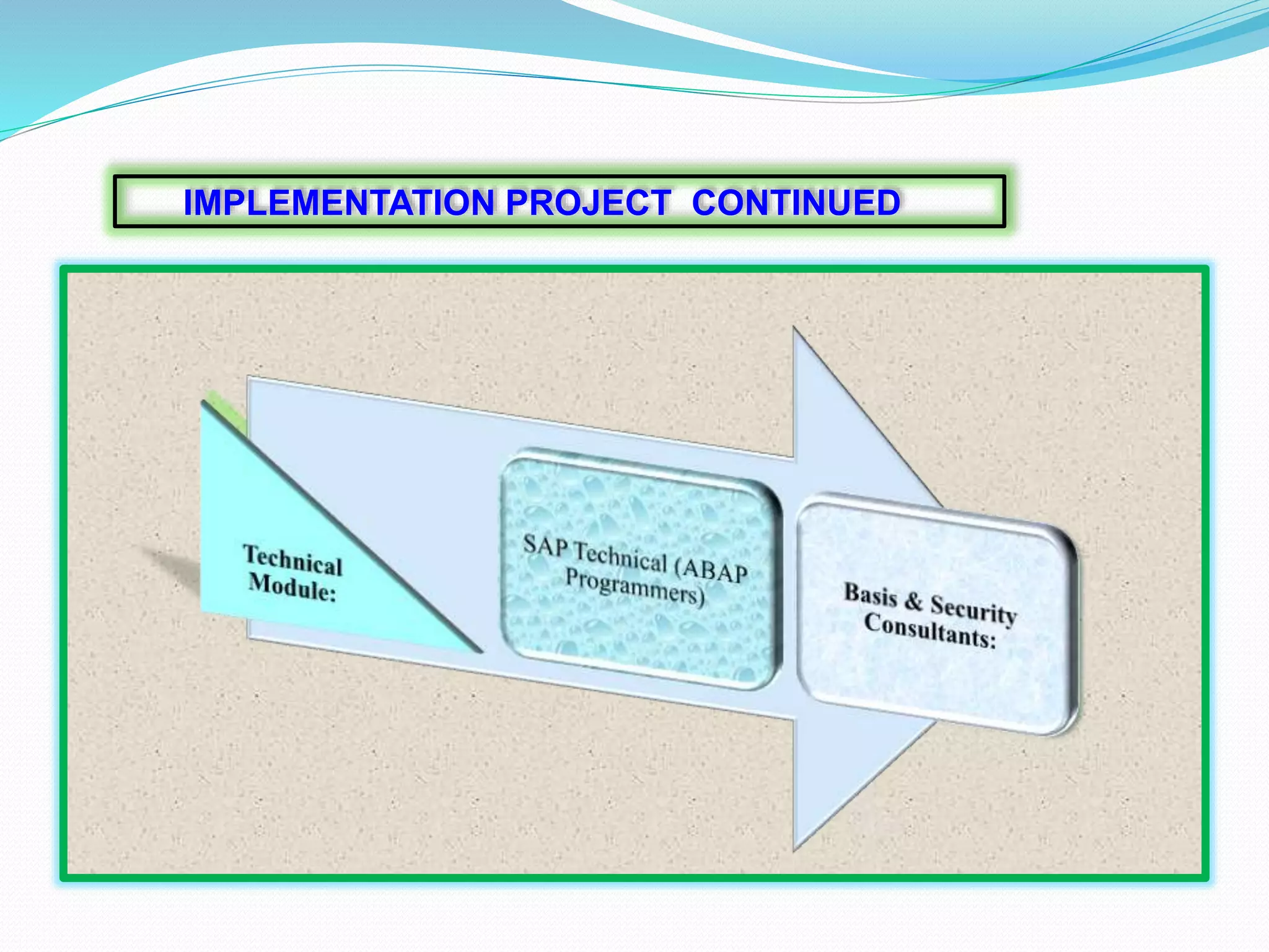 Sap implementation project, rollout project, supporting project, upgrading project | PPTX