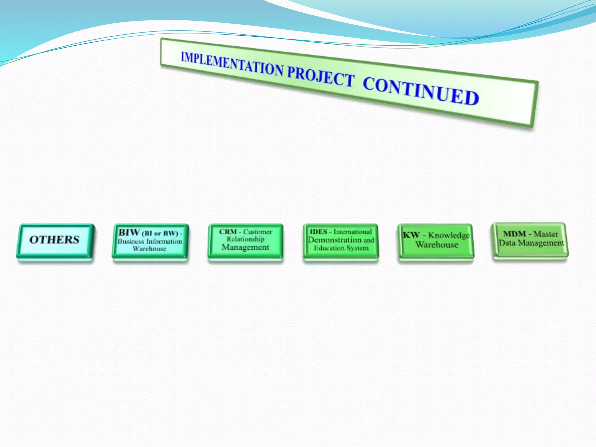 Sap implementation project, rollout project, supporting project, upgrading project | PPTX