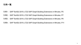 Sap inside track2019tokyo_d3-caa-dev04_sap-graph | PDF | Cloud ...