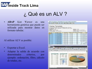 Sesión 04: ALV Object Model | PPT