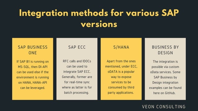 SAP integration best practices and tools | PDF | Computer Software and ...
