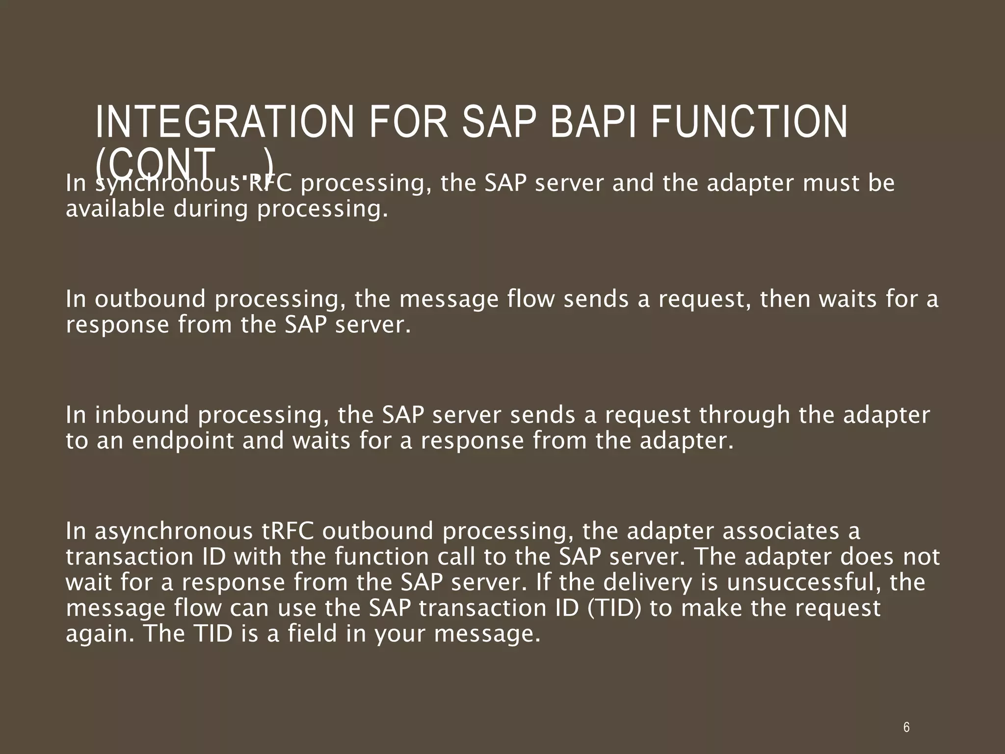 Sap integration by mule esb | PPT