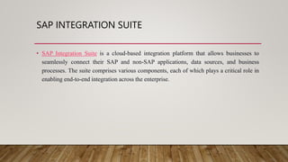 What Are The Elements Of The SAP Integration Suite? | PPT