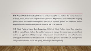 What Are The Elements Of The SAP Integration Suite? | PPTX