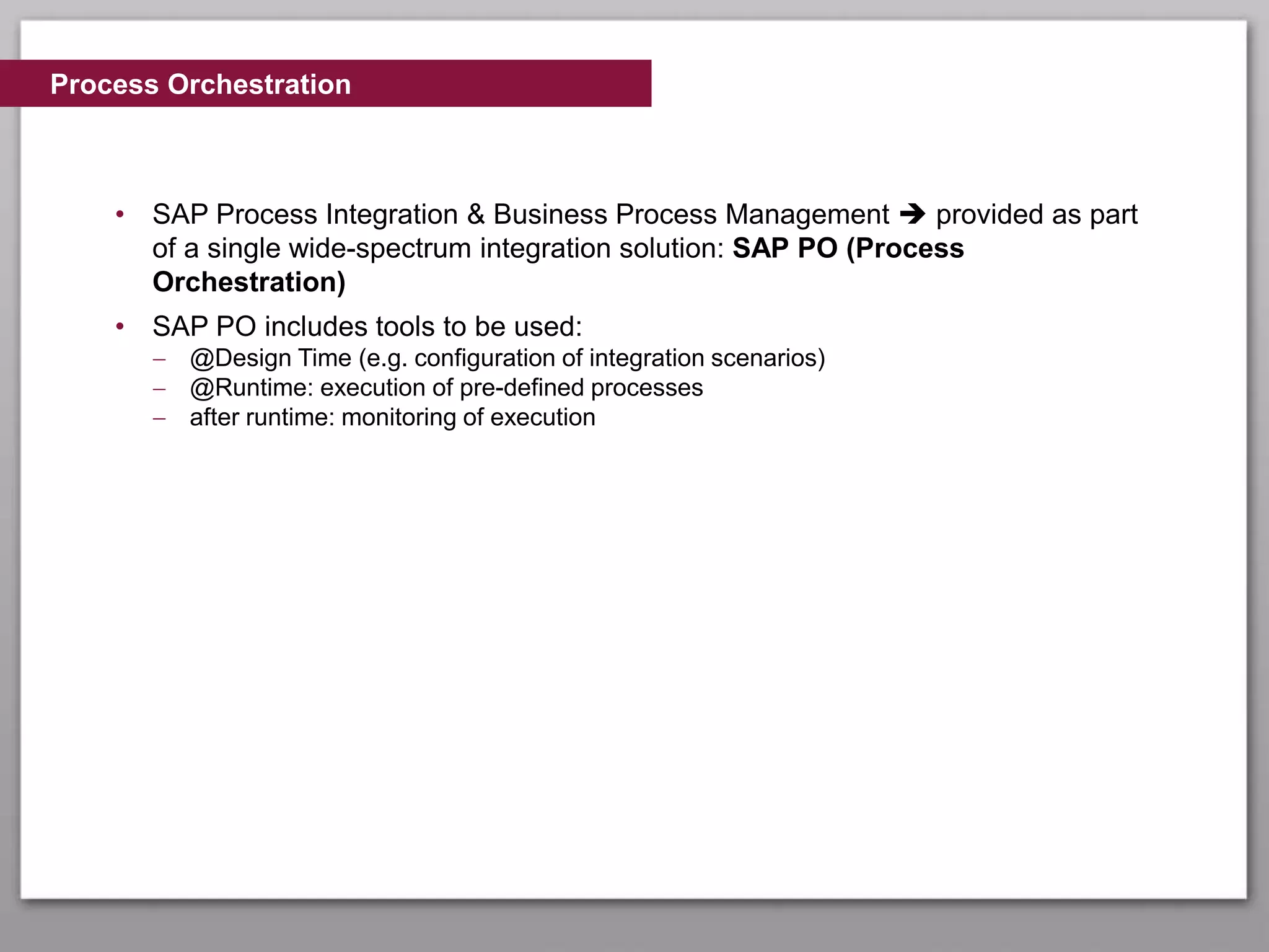 SAP Communication & Integration Technologies | PPTX