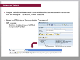 SAP Communication & Integration Technologies | PPTX