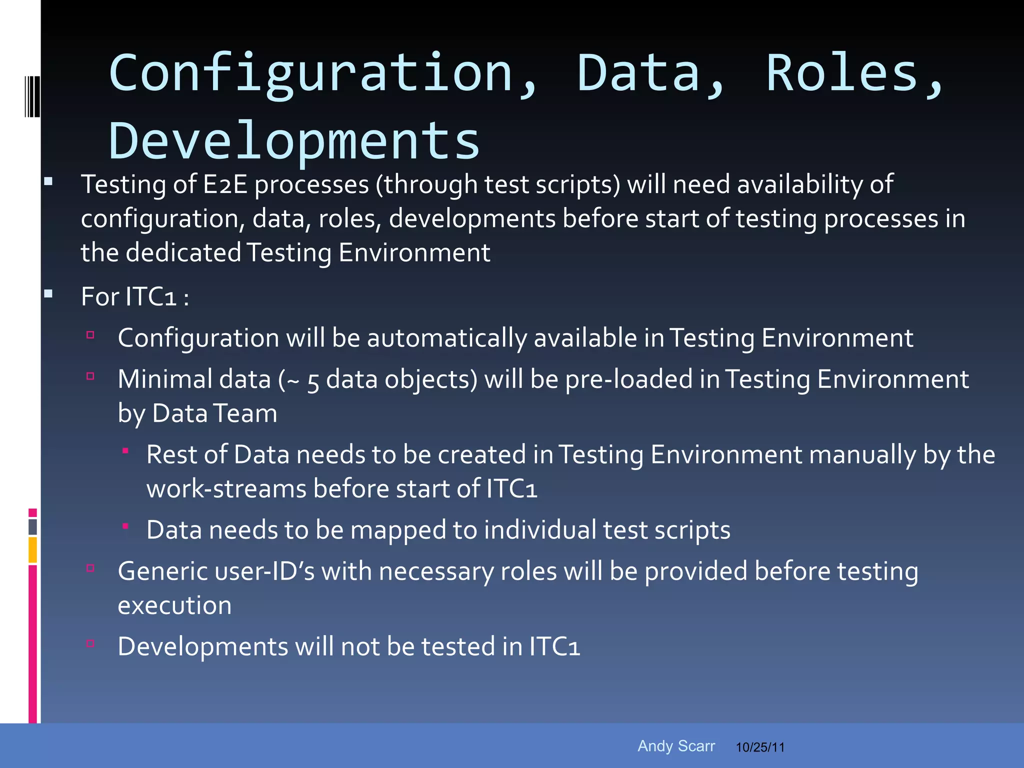 Sap Integration Testing Test Scripting V0.1 | PPT Sap Integration Testing Test Scripting V0.1 | PPT