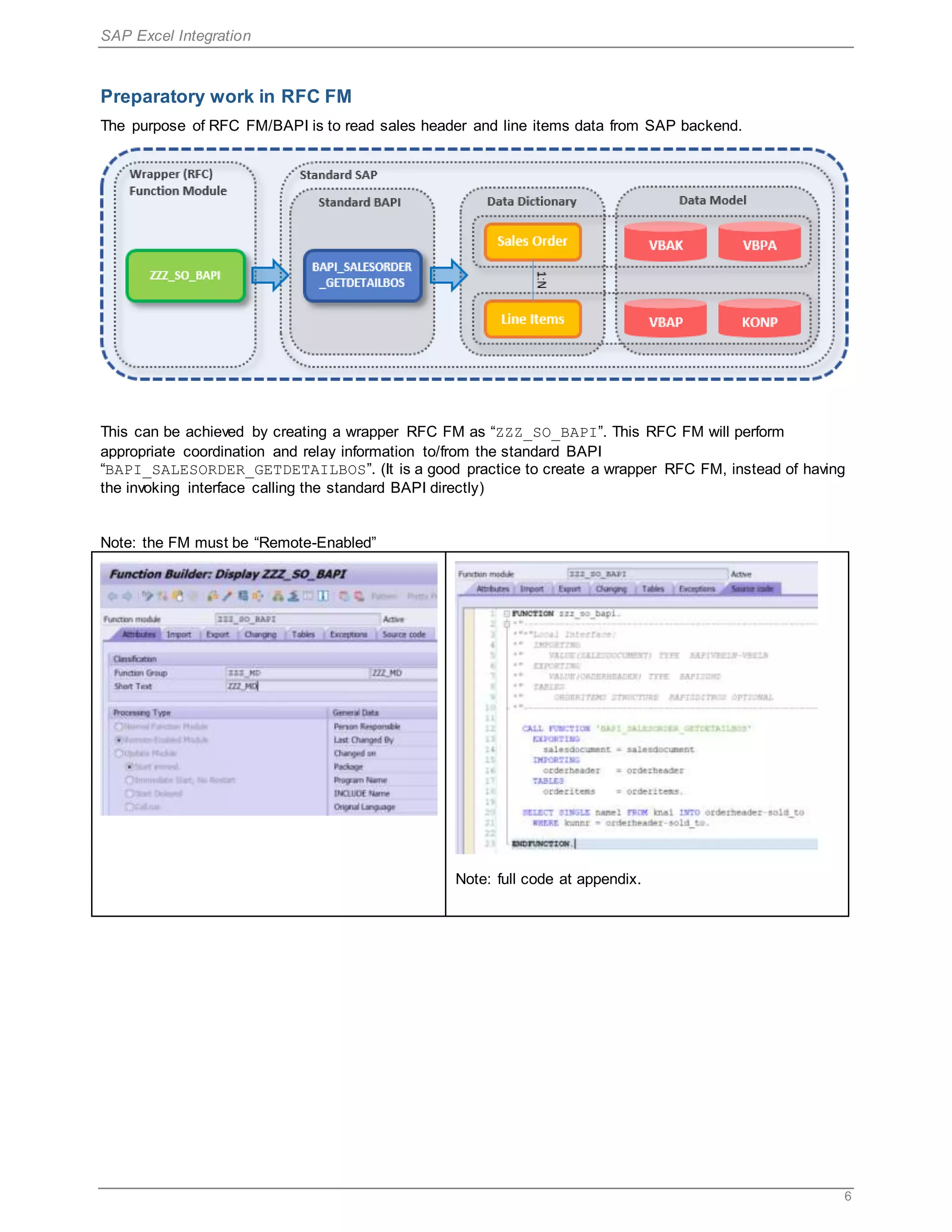 SAP Integration with Excel - Basic Guide | DOC