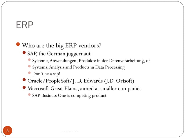 Sap Introduction Ppt