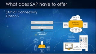 SAP and The Internet of Things | PDF | Internet | Computing