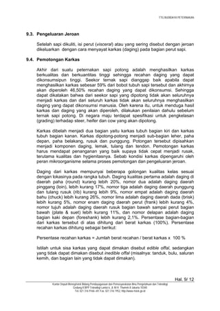 Sapi potong | PDF