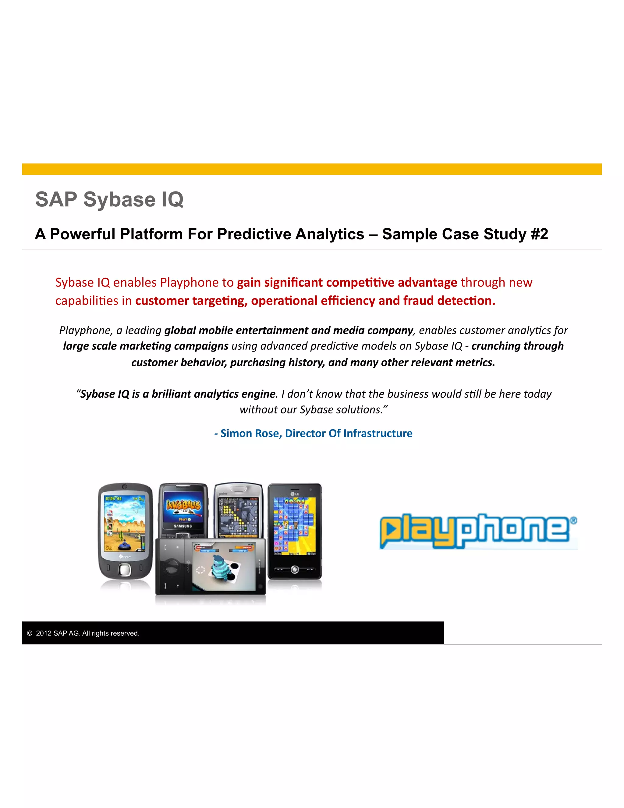 Sap iq | PDF
