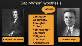Sapir-Whorf hypothesis in Nineteen Eighty-four by George Orwell ...