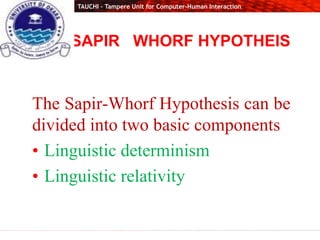 Sapir Whorf Hypothesis.ppt