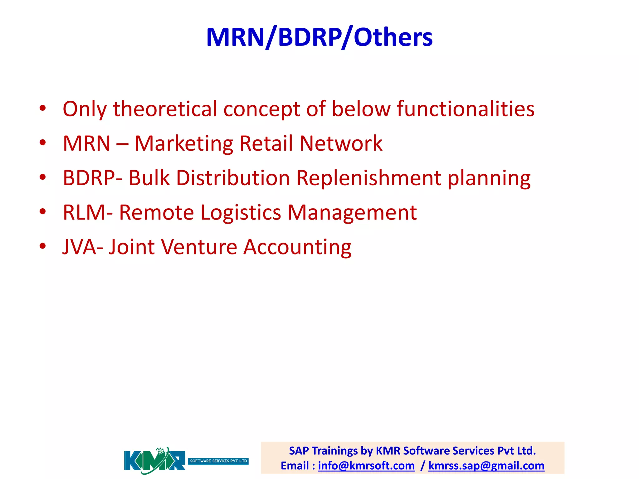 SAP IS Oil and Gas oil Course Content | PDF