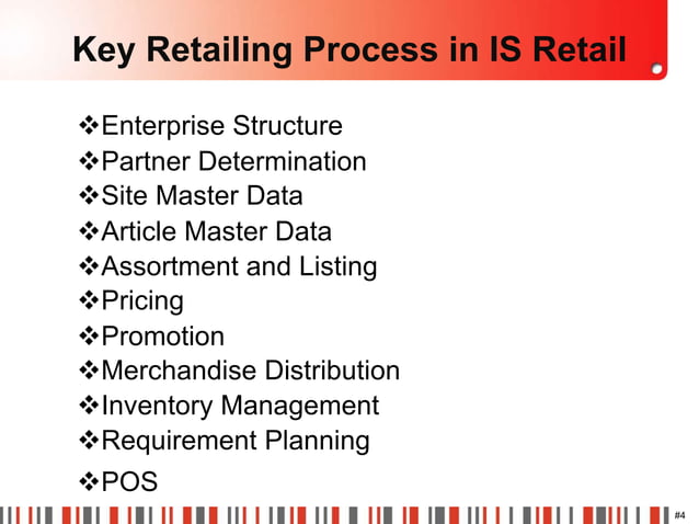 SAP IS RETAIL Overview | PPTX