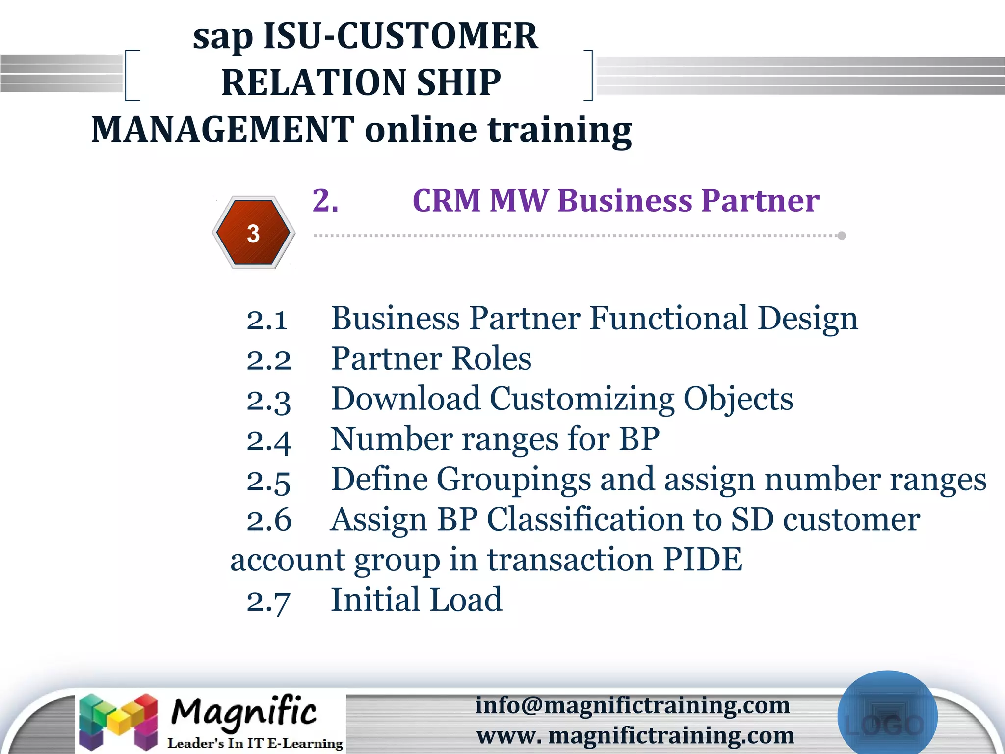 Sap isu/crm online training | PPT