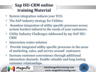 Sap isu/crm online training | PPT