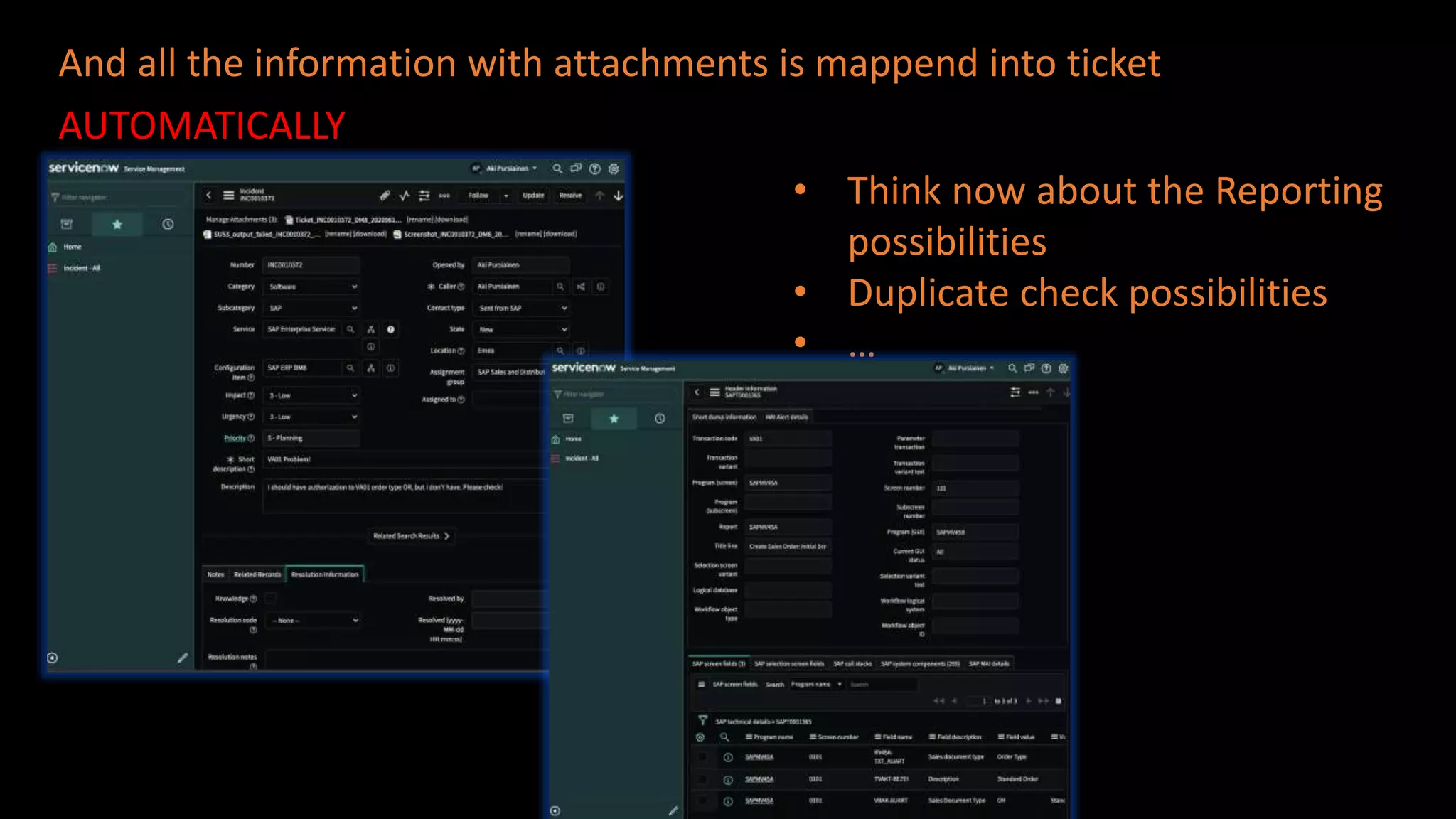 SAP ITSM Tool Simple Demo | PPSX