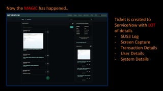 SAP ITSM Tool Simple Demo | PPT