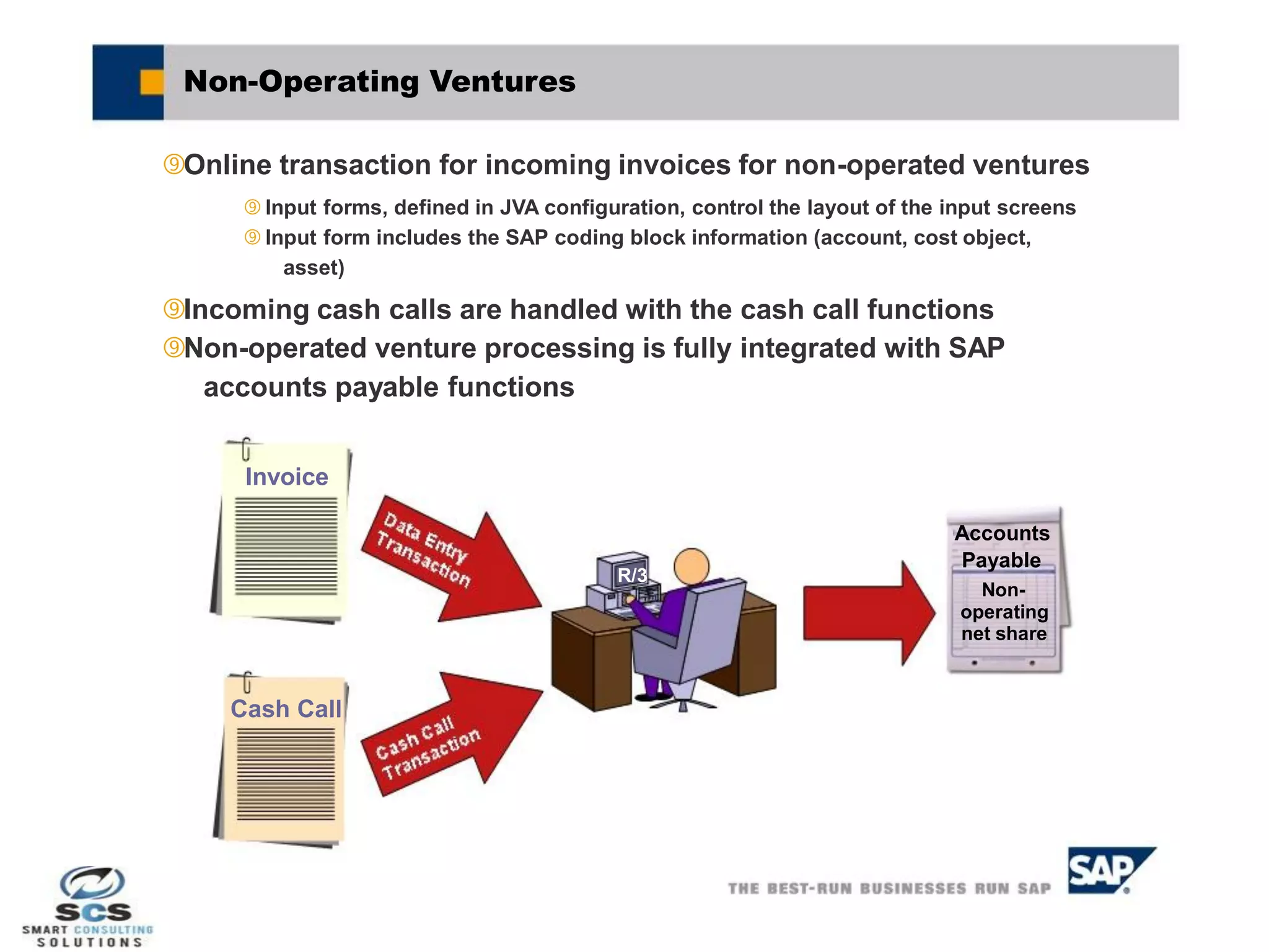 SAP JVA ( Joint Venture Accounting ) | PDF