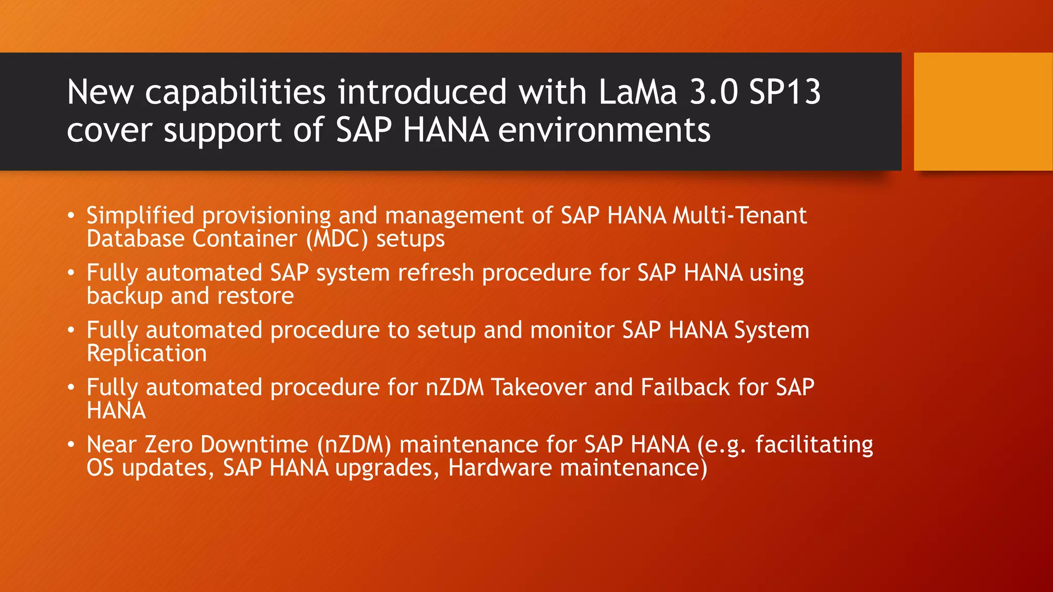 Sap lama presentation | PPTX