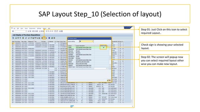 SAP Layout SOP for module of Supply Chain & Logistics | PPTX ...