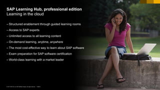 SAP Learning Hub, professional edition | PPTX