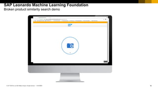 SAP Leonardo Machine Learning - Making Business Applications ...