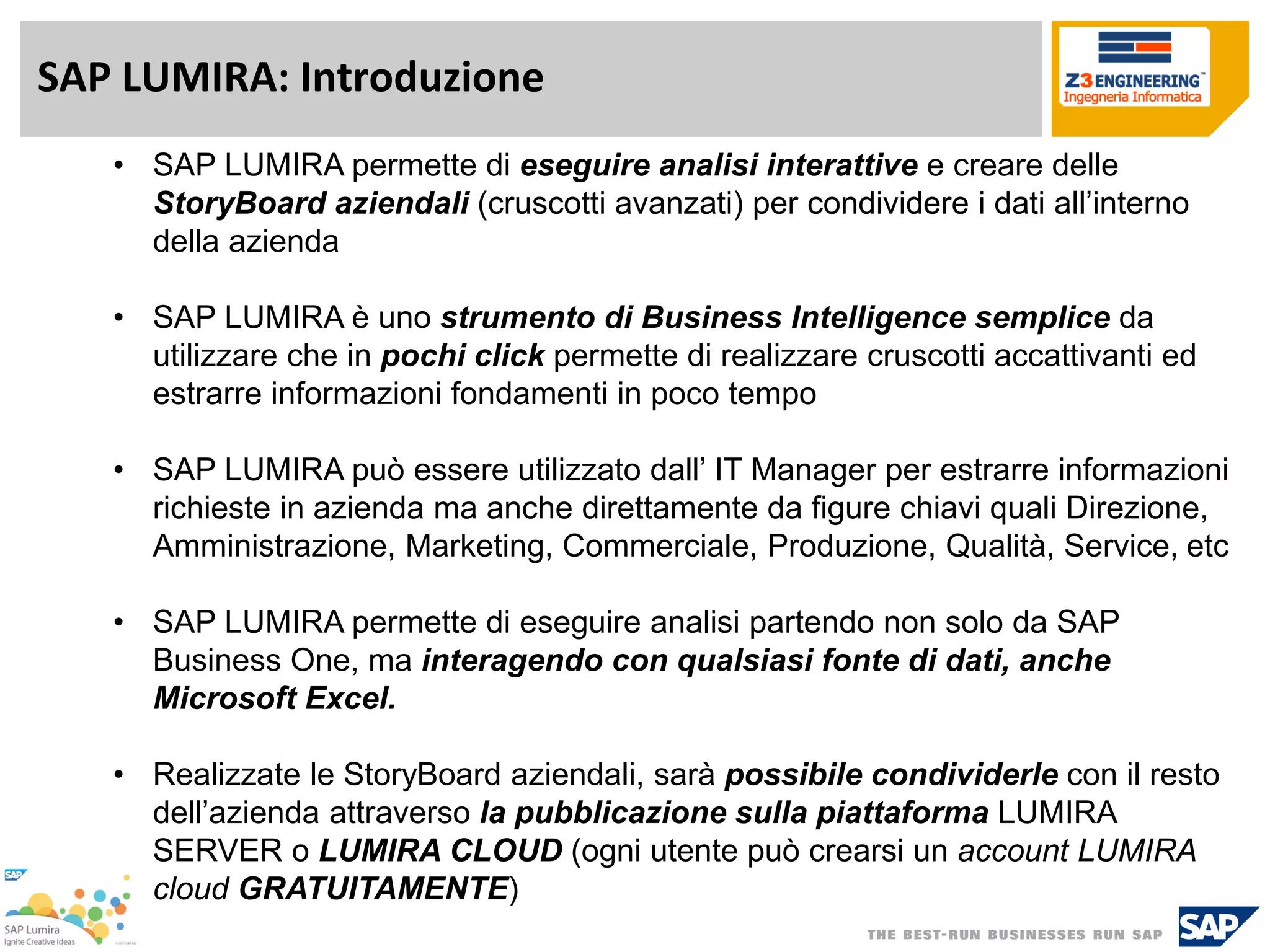 Sap lumira | PPT