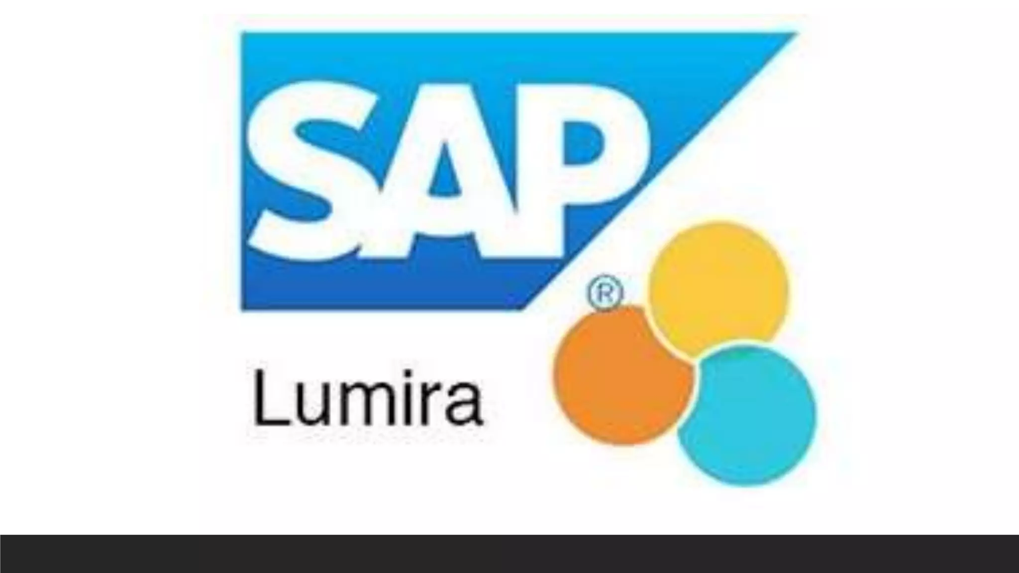 Sap Lumira Presentation | PPTX