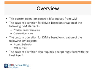 SAP LVM Integration with SAP BPA | PPT