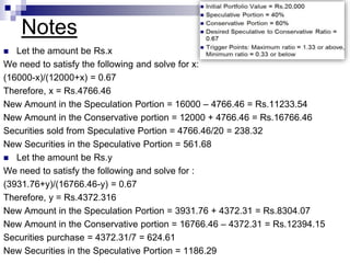 Formula Plan in Securities Analysis and Port folio Management | PPTX