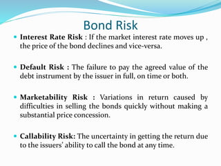 Security Analysis - Bond-Return_and_Valuation | PPTX | Stocks and Bonds ...