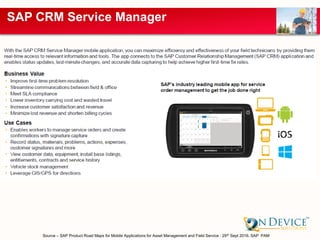 SAP MAM and FS Roadmap Webinar ODS - Nov 2016 | PPT