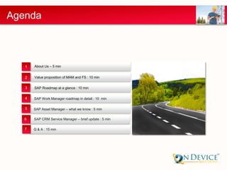 SAP MAM and FS Roadmap Webinar ODS - Nov 2016 | PPT