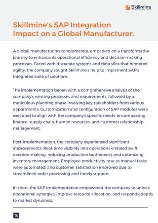 SAP Managed Services Best Practices and Implementation Strategies | PDF