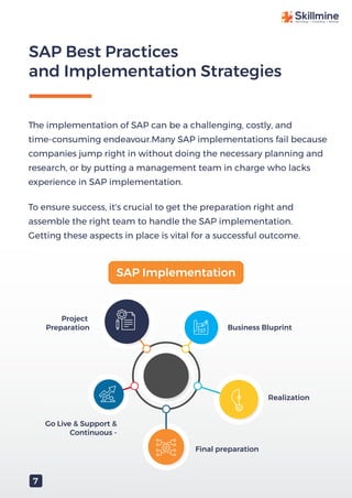 SAP Managed Services Best Practices and Implementation Strategies | PDF