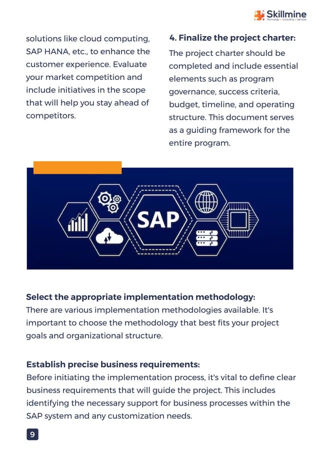 SAP Managed Services Best Practices and Implementation Strategies | PDF