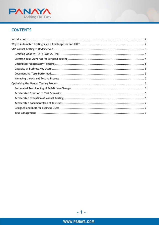 Sap manual testing | PDF