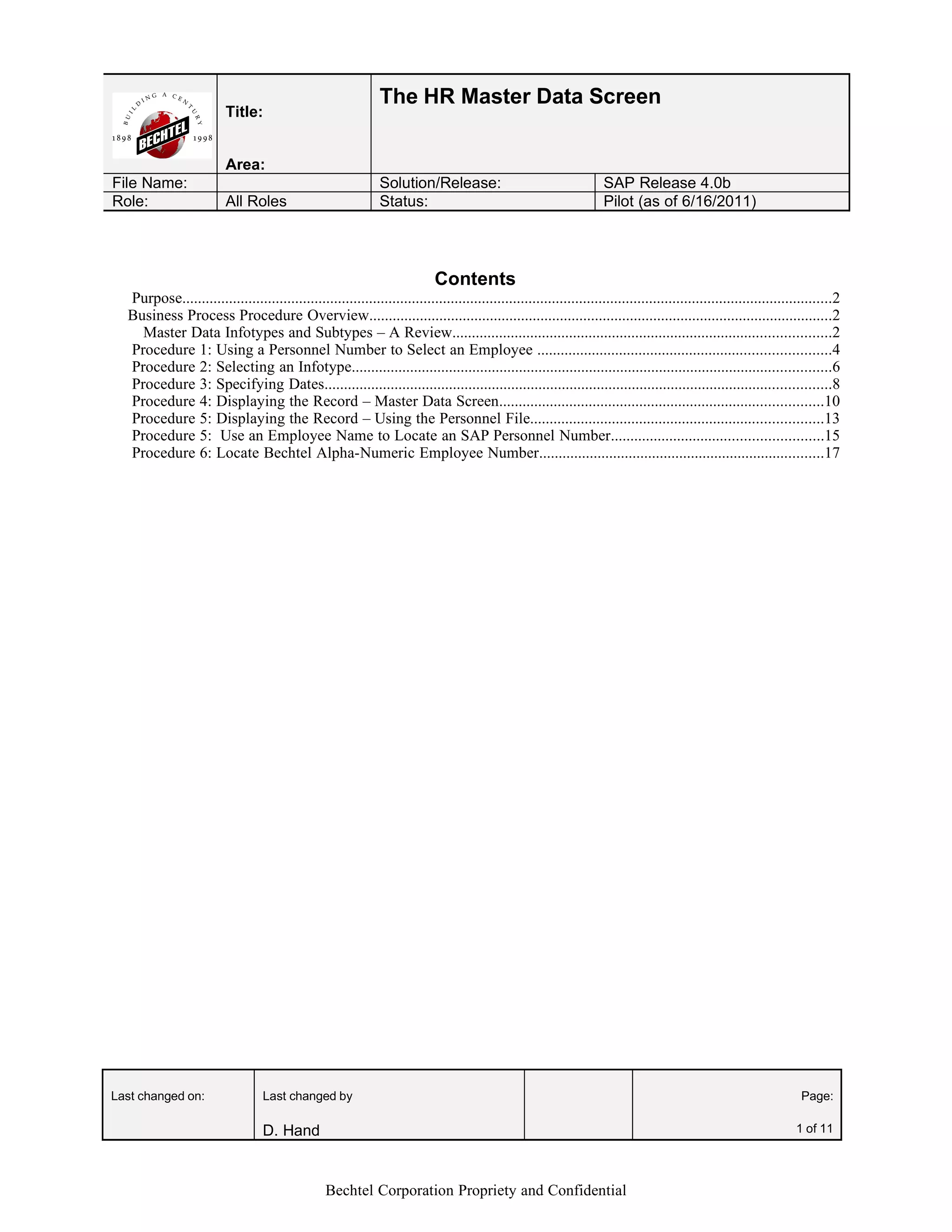 Sap Master Data Class | PDF