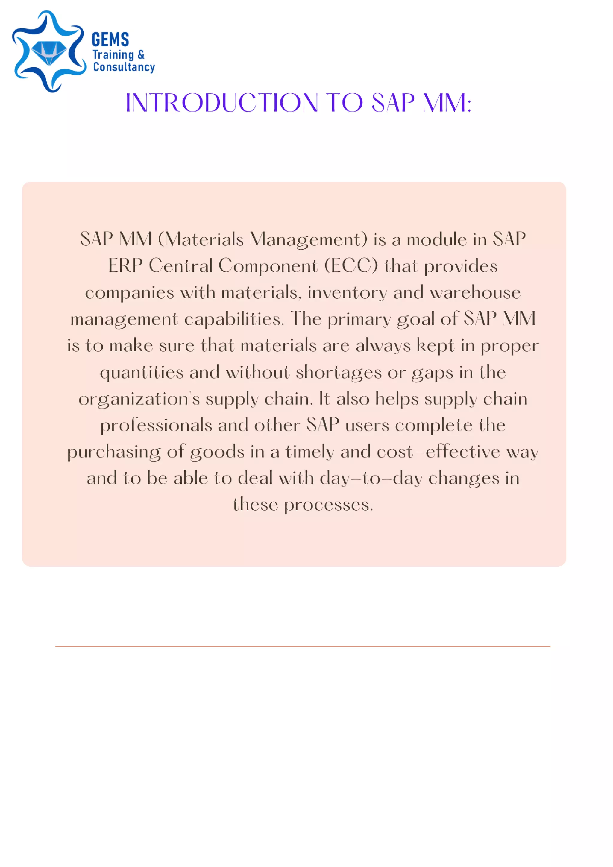 SAP material management | PDF