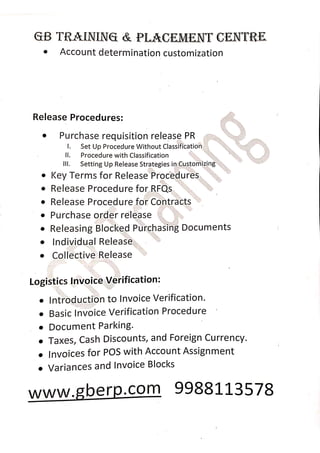 SAP Material Management Course Content .pdf