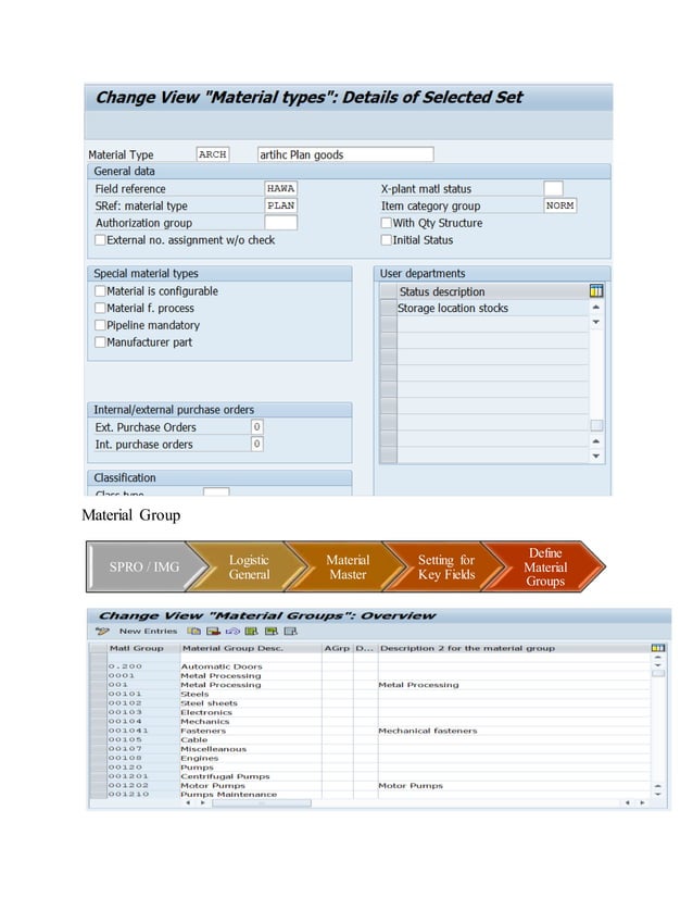 Sap material management part 01 | PDF