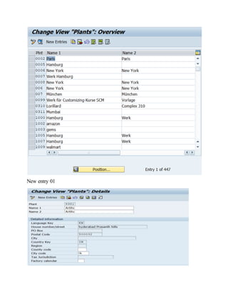 Sap material management part 01 | DOCX