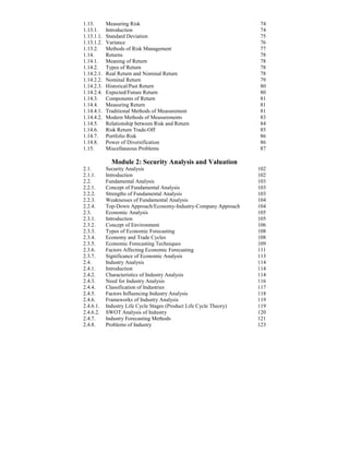 Sapm contents | PDF