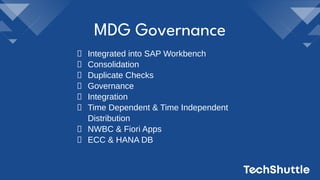 SAP MDG - Overview of SAP MDG & Key Features | PDF